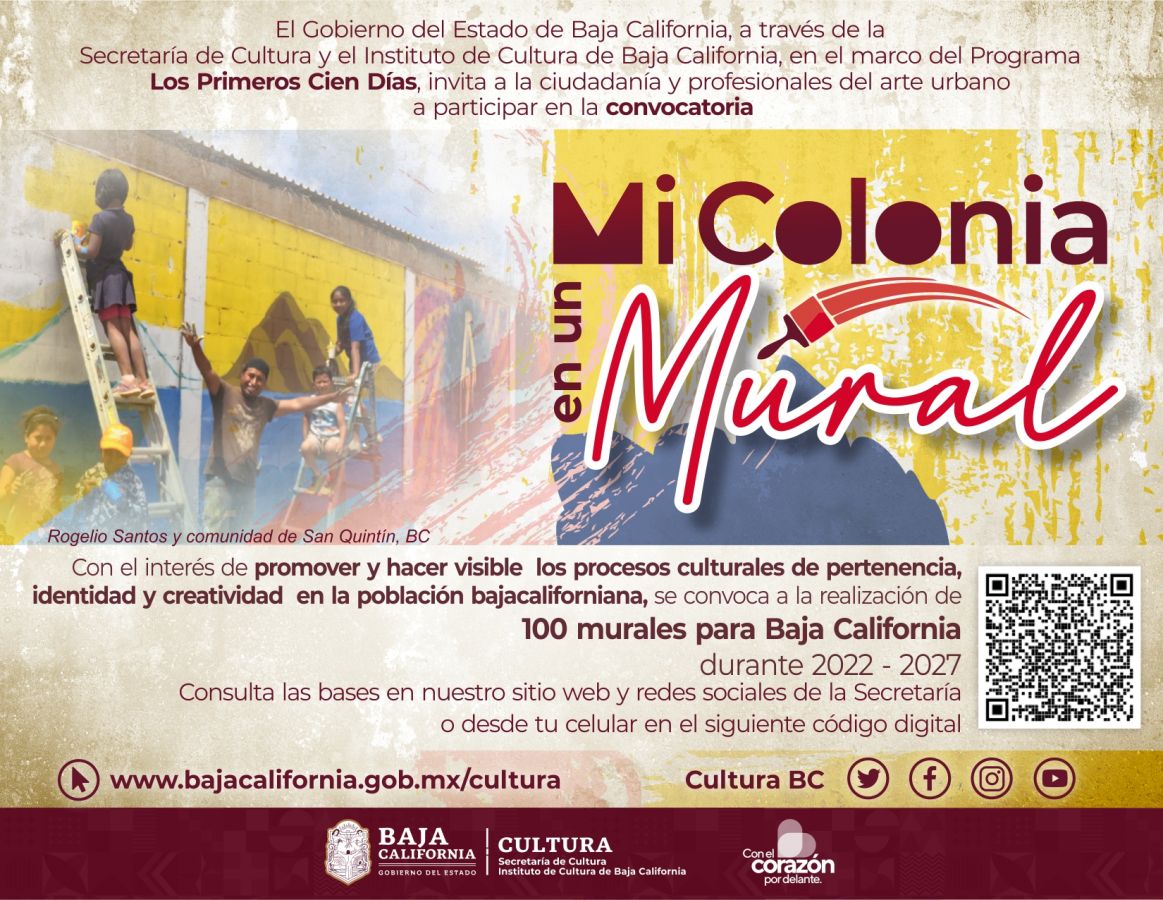 Convocatoria: MI COLONIA EN UN MURAL - Varios eventos - Tijuana