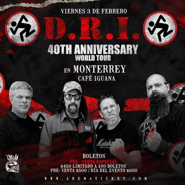 D.R.I. - Concerts - Elfest.mx