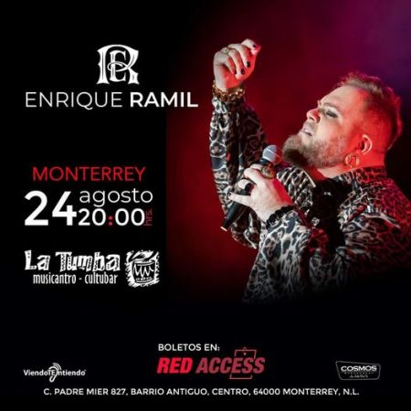 Enrique Ramil "Con el corazón en la mano" - Conciertos - Monterrey